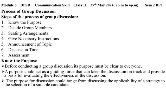 DPSR University Communication Skills Module 1 Sem 2.pptx