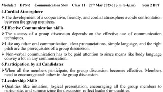 DPSR University Communication Skills Module 1 Sem 2.pptx