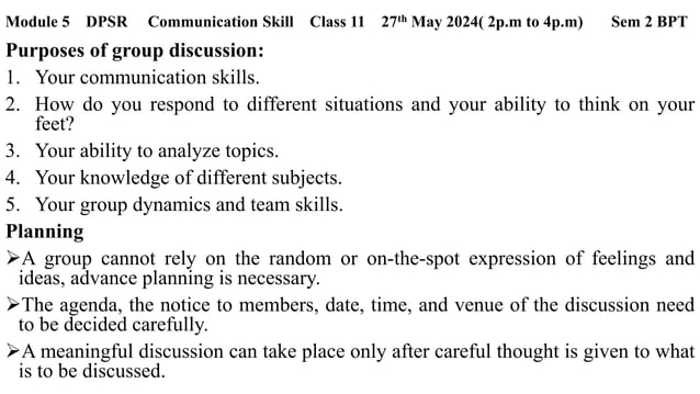 DPSR University Communication Skills Module 1 Sem 2.pptx