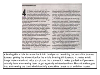 Double page spread research. | PPTX