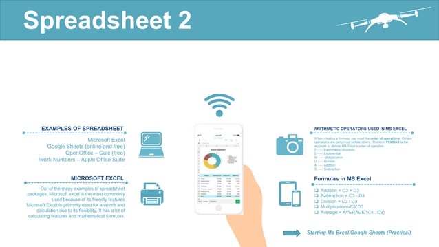 A Presentation on Spreadsheet | PPTX | Computing | Technology & Computing