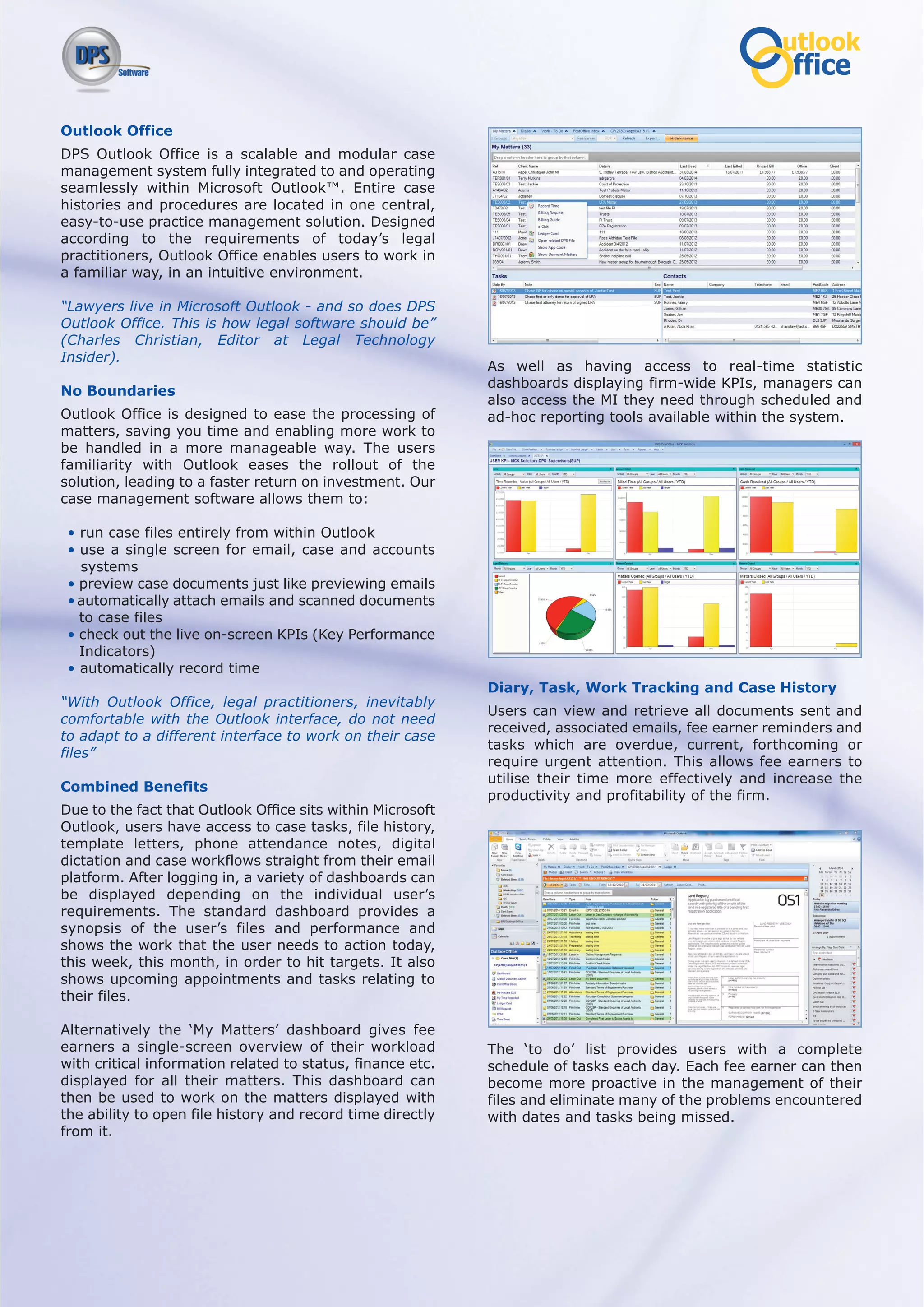 DPS Software : Case Management Systems | PDF