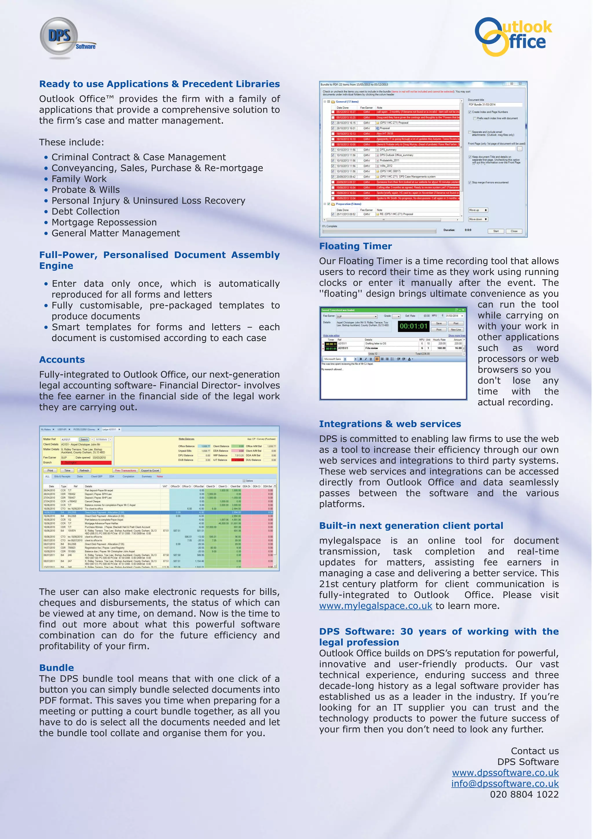 DPS Software : Case Management Systems | PDF