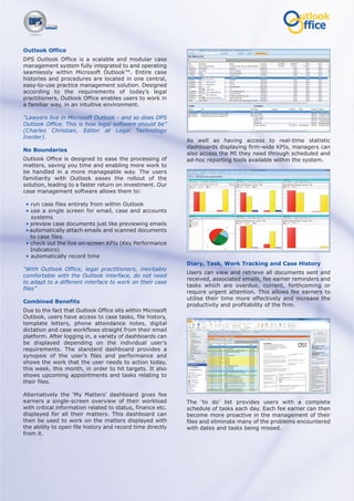 DPS Software : Case Management Systems | PDF
