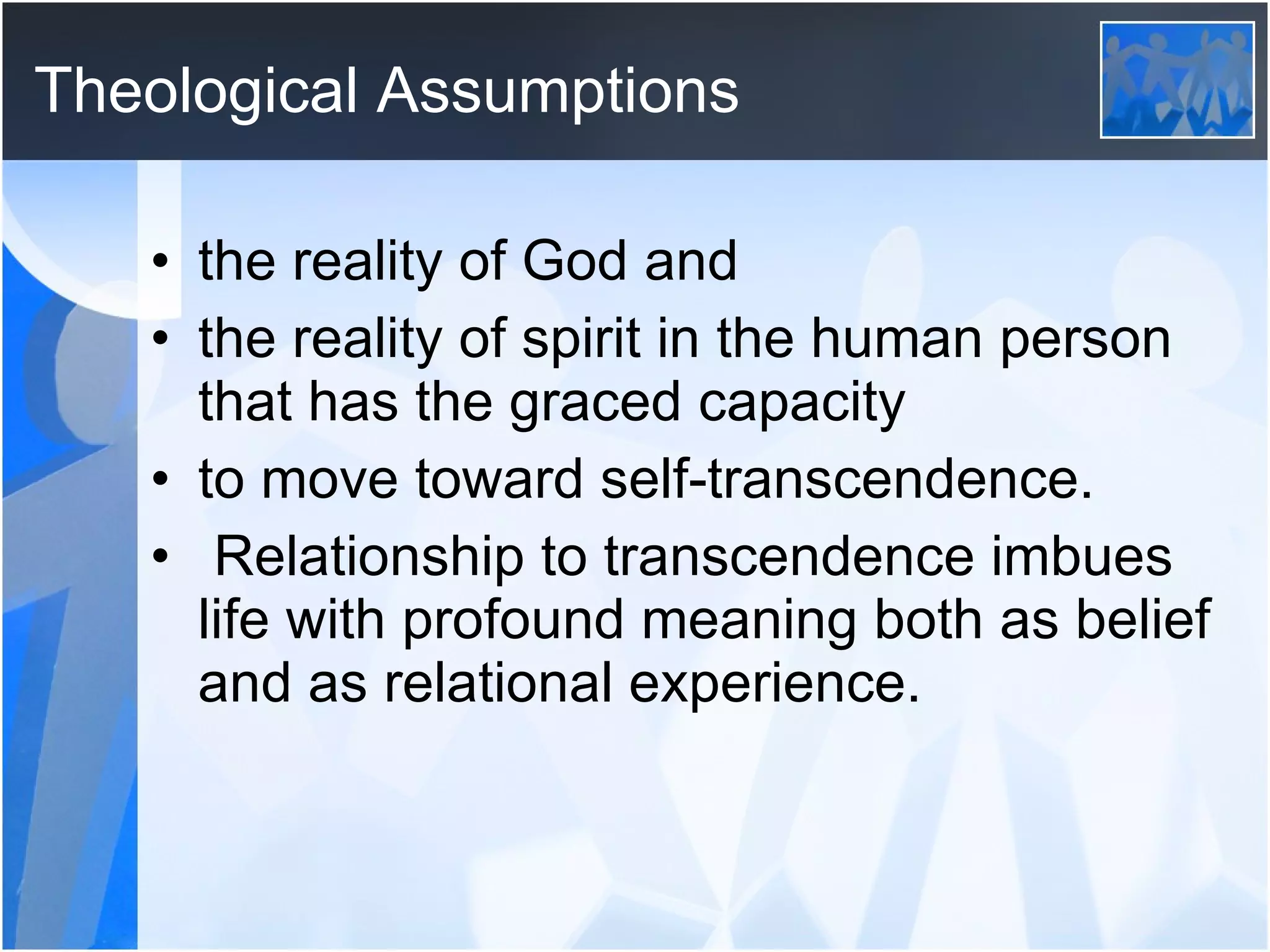 Psychology and Spirituality I | PPT