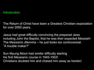 DP & The Messianic Dilemma | PPT