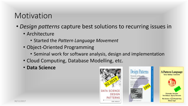 Discovering Data Science Design Patterns with Examples from R and Python Software Ecosystem | PPT