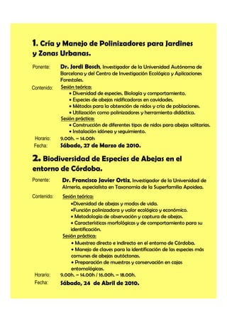 CONOCE EL FASCINANTE MUNDO DE LAS ABEJAS | PDF