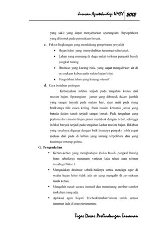 Dpt (penyakit pnting pada lada) | PDF