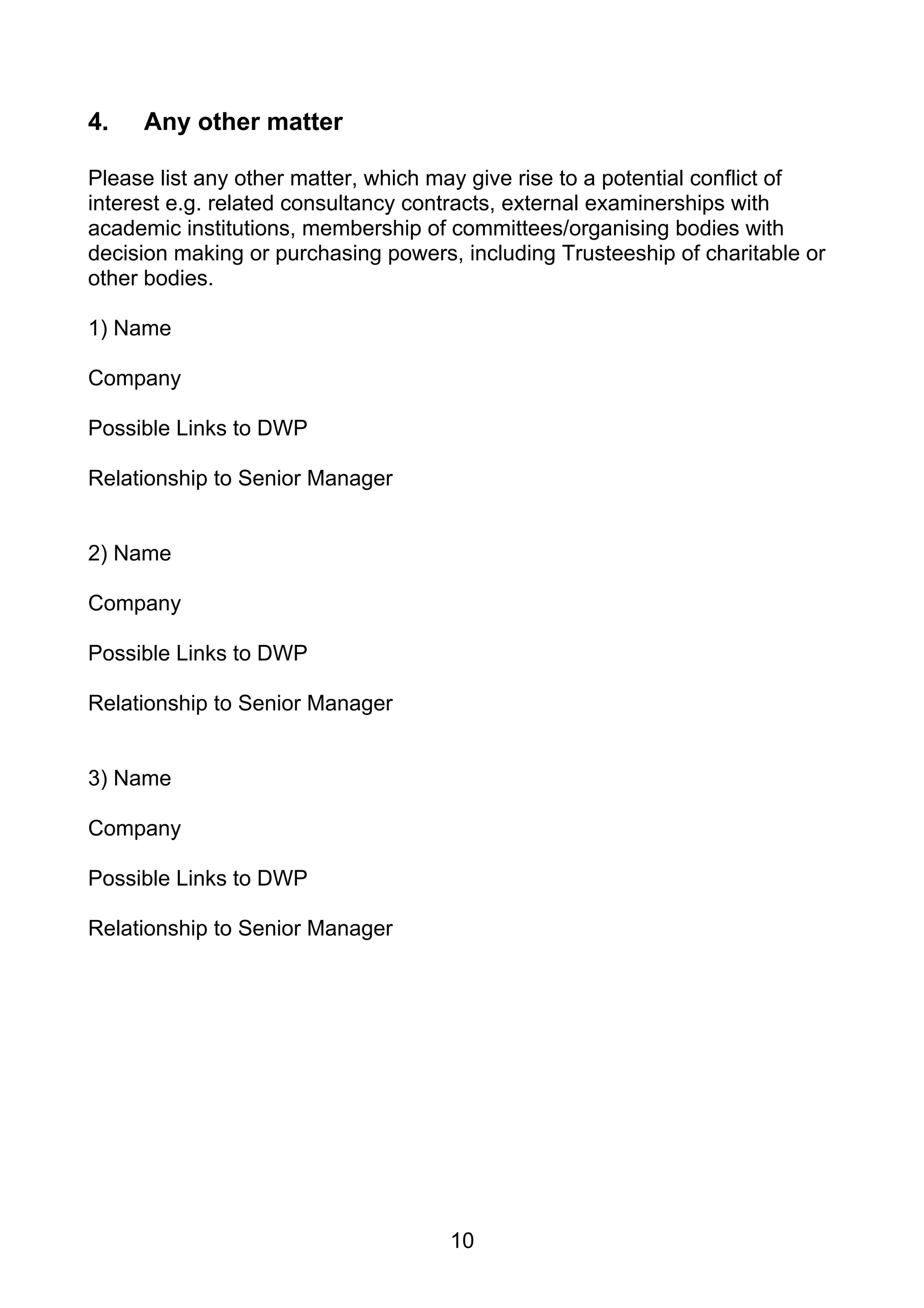 DPULO Ambassador application form | PDF