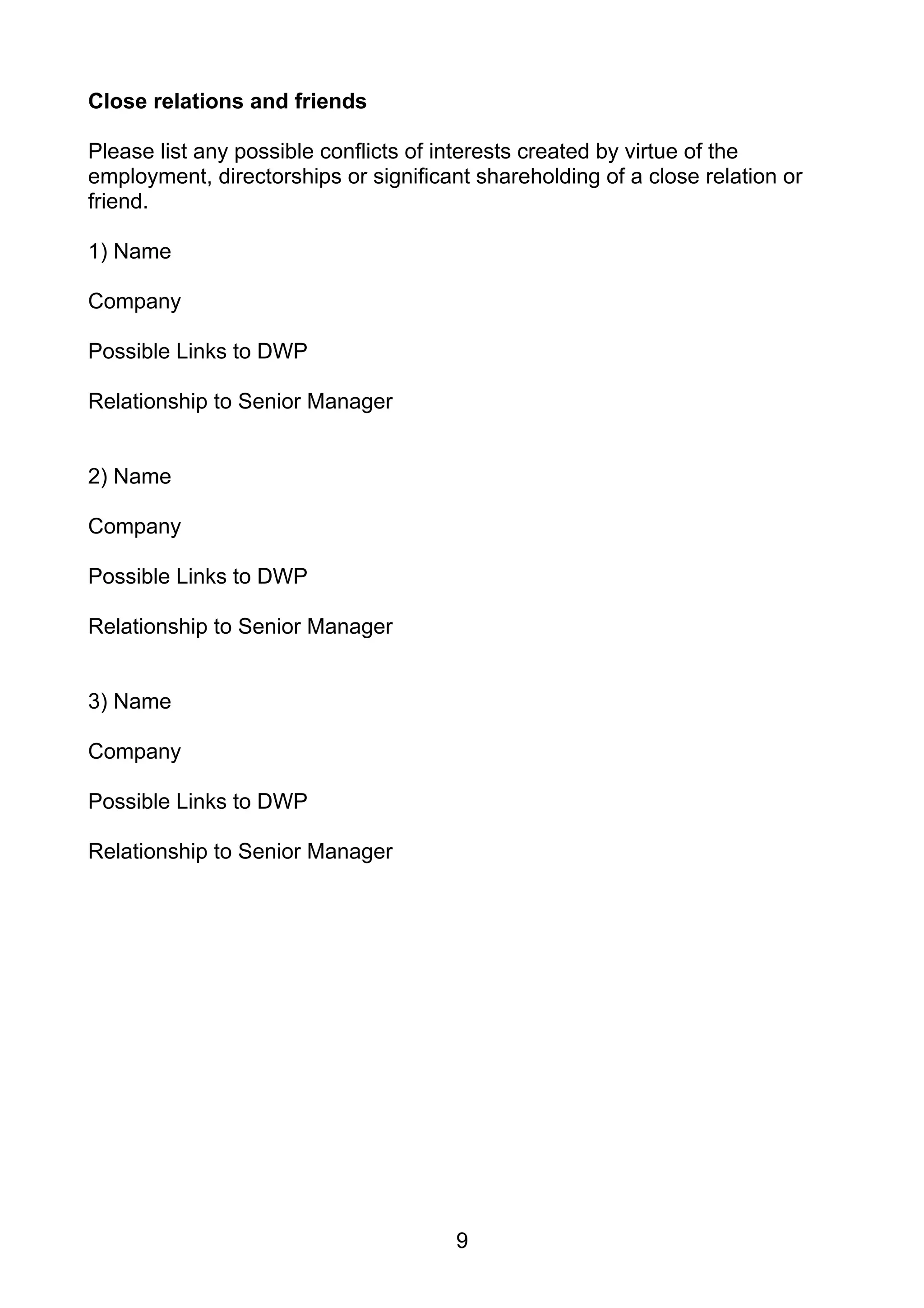 DPULO Ambassador application form | PDF