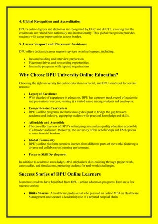 DPU University Online Education.pdf best | PDF
