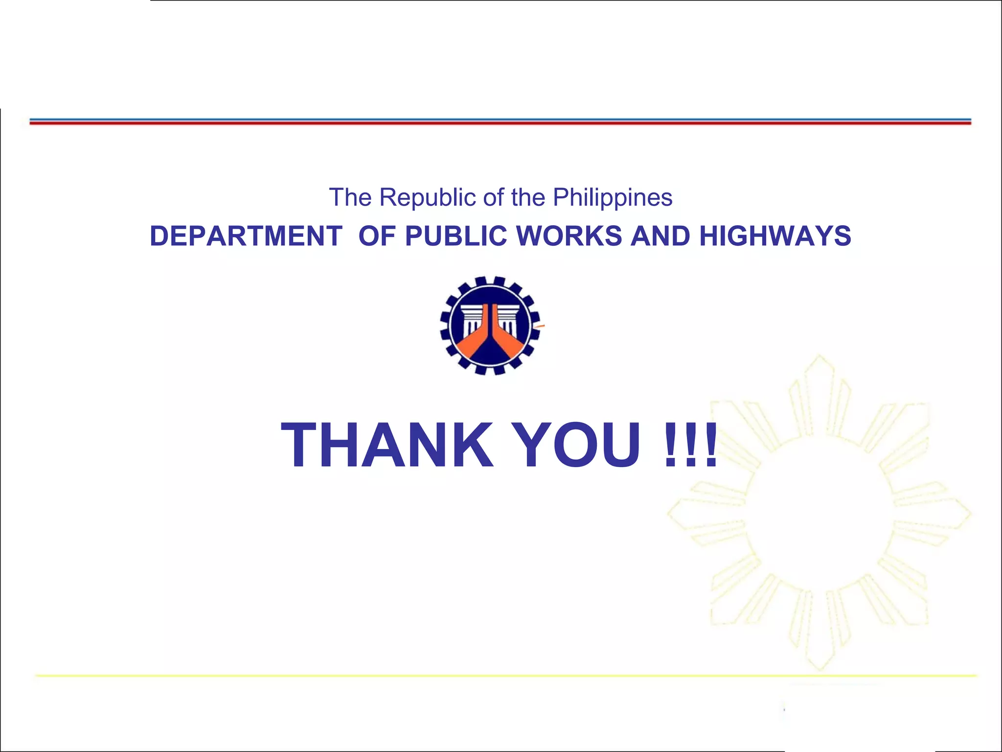 DPWH Strategic Infrastructure Policies and Programs | PPT