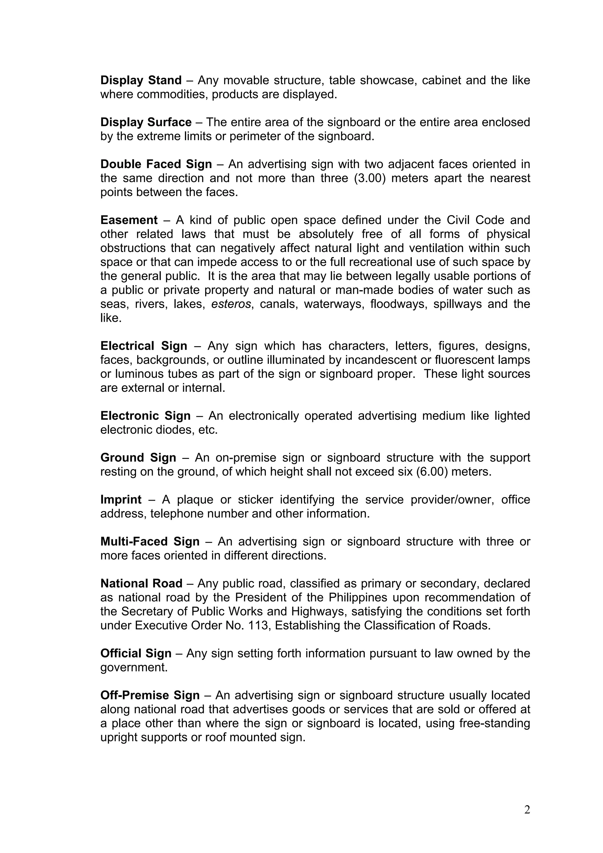 Department of Public Works and Highways (DPWH) Additional Rules and ...