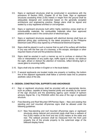 Department of Public Works and Highways (DPWH) Additional Rules and ...