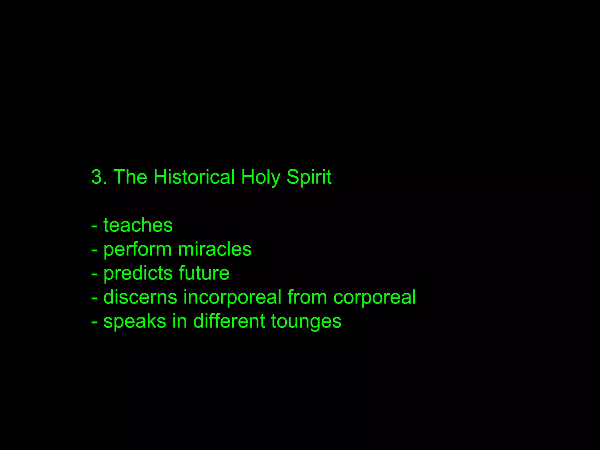 DP & The Works of the Holy Spirit | PDF