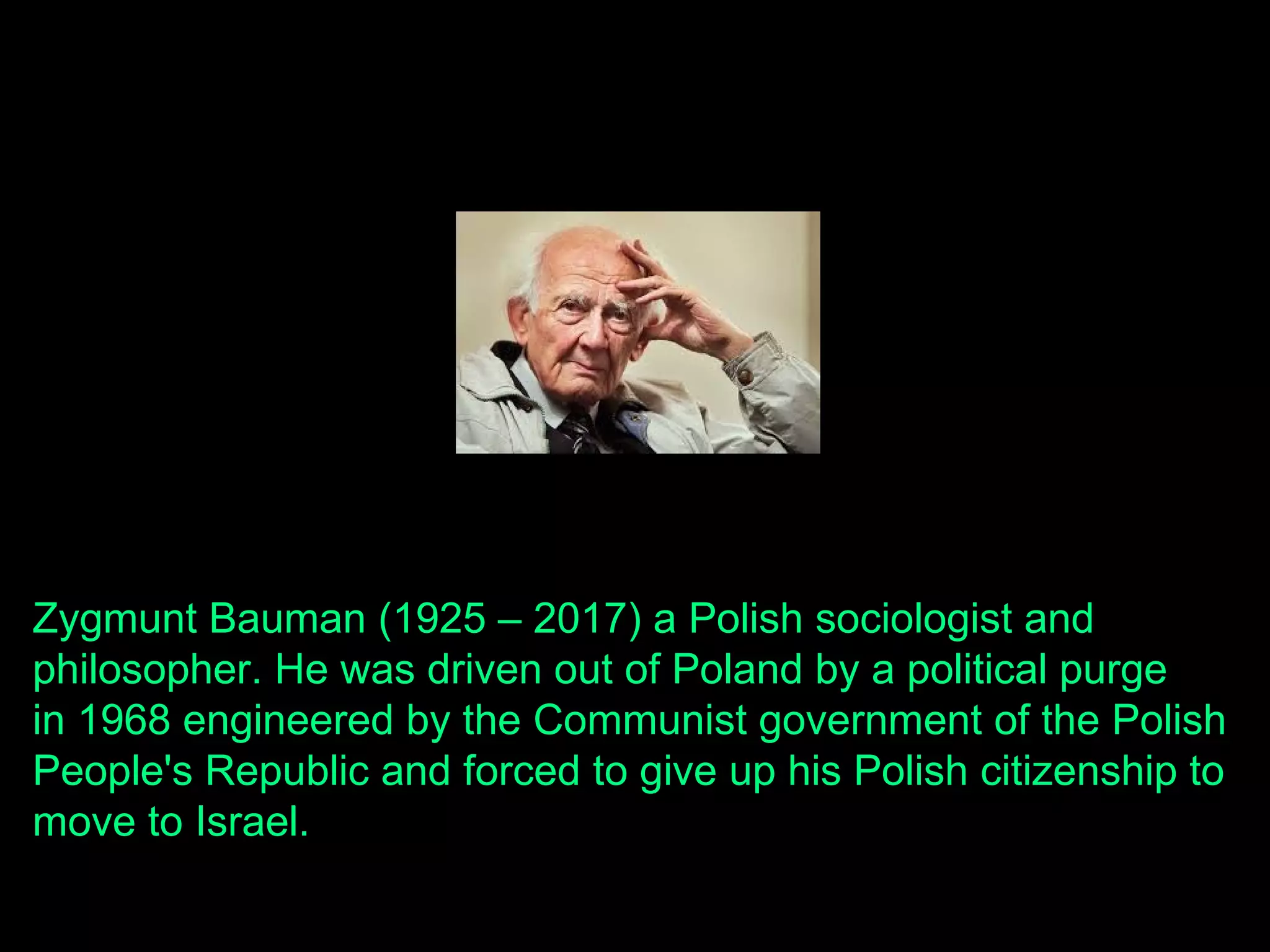 DP & Zygmunt Bauman | PDF