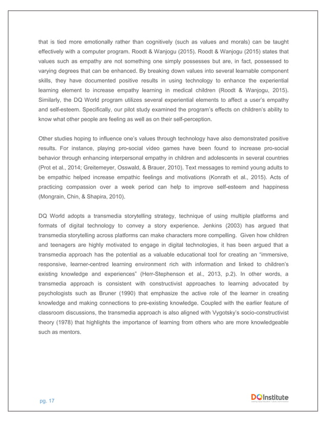 Digital Intelligence (DQ) | PDF | Internet for Beginners | Internet