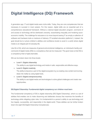 Digital Intelligence (DQ) | PDF
