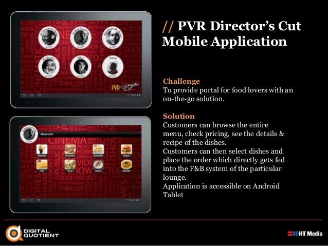 DQ mobile application deck 11th dec'13