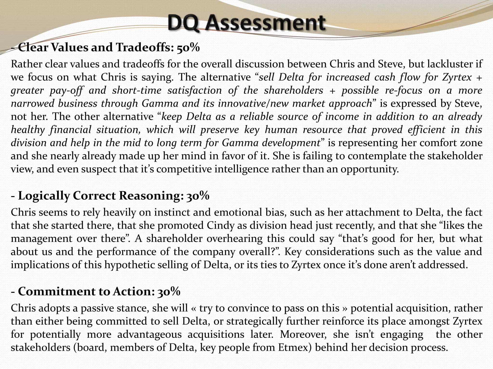 DQ Assessment | PPTX