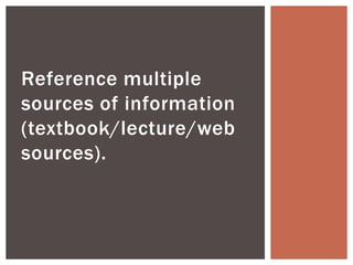 Dq assignments | PPTX