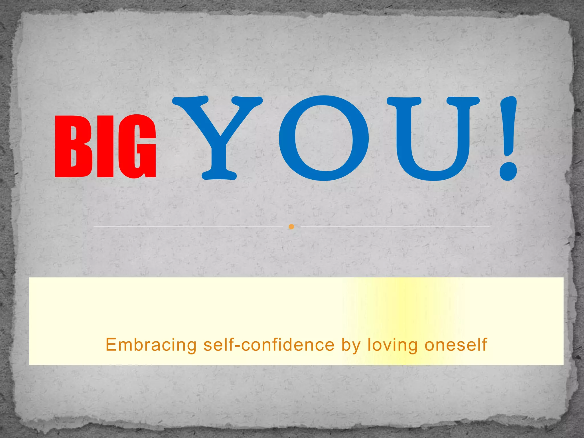 Enhancing self esteem | PPT