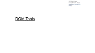 Data Quality Management & Approach & Implementation | PPT