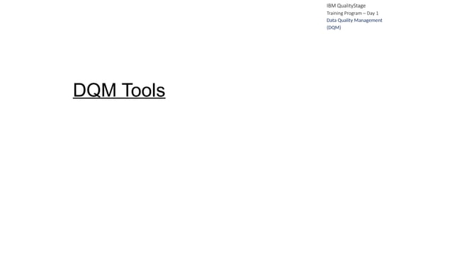 Data Quality Management & Approach & Implementation | PPTX | Databases | Computer Software and ...