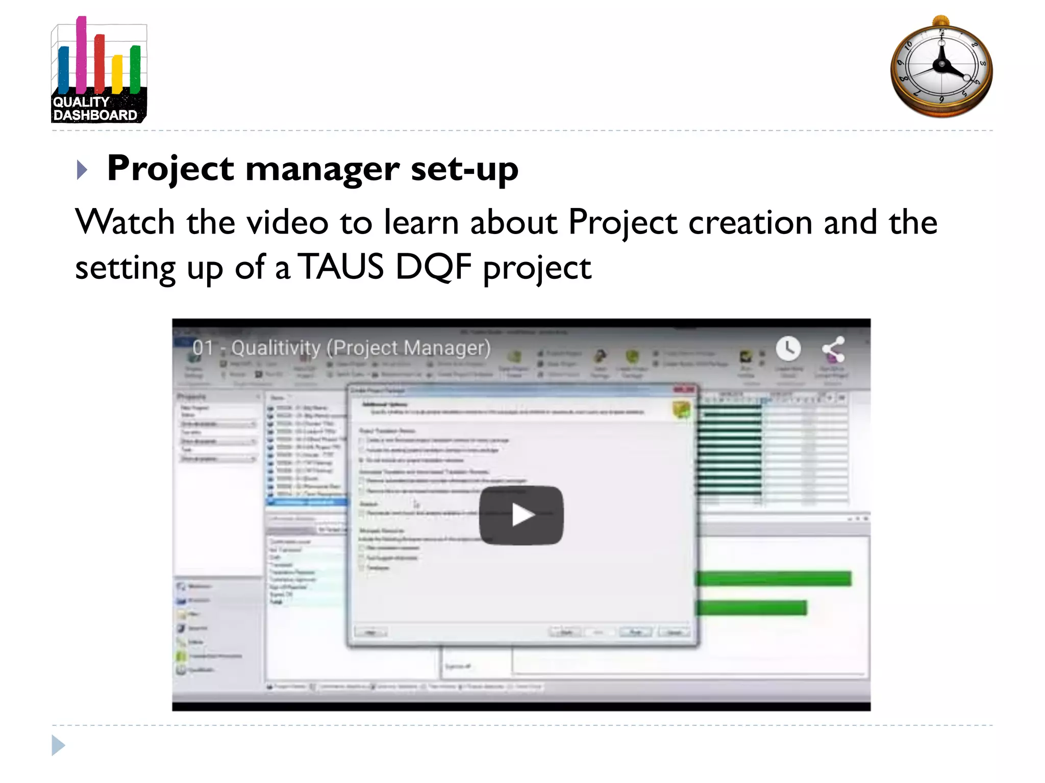 TAUS DQF & Qualitivity | PPT