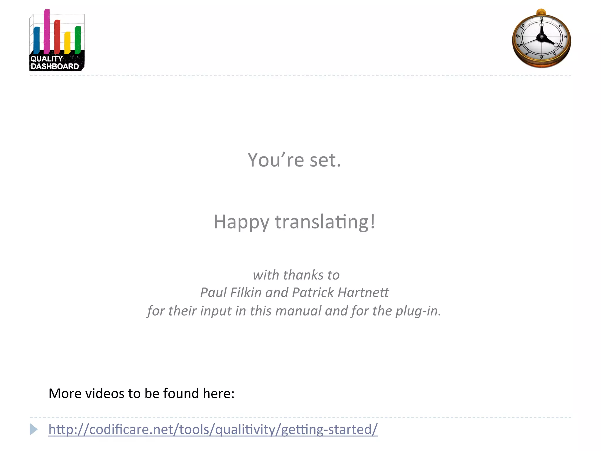 TAUS DQF & Qualitivity | PPT