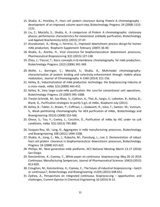 Evolution of mAb Downstream Platforms | PDF