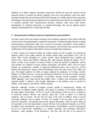 Evolution of mAb Downstream Platforms | DOCX