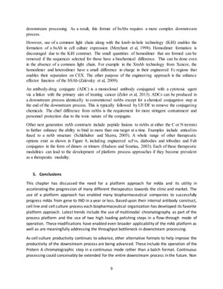 Evolution of mAb Downstream Platforms | PDF