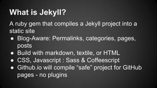 Jekyll demo - Refresh Hilo | PPT