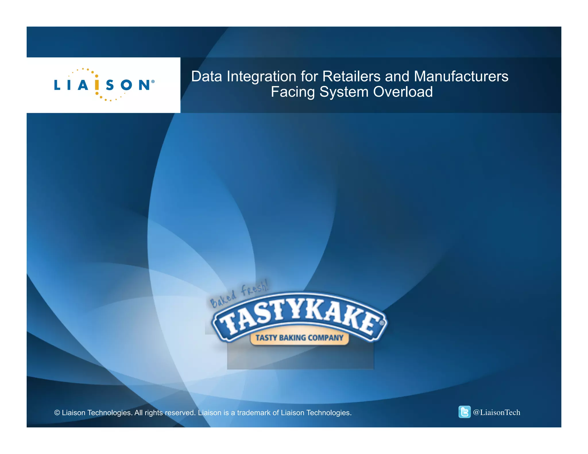 Data Integration for Retailers and Manufacturers Facing System Overload ...