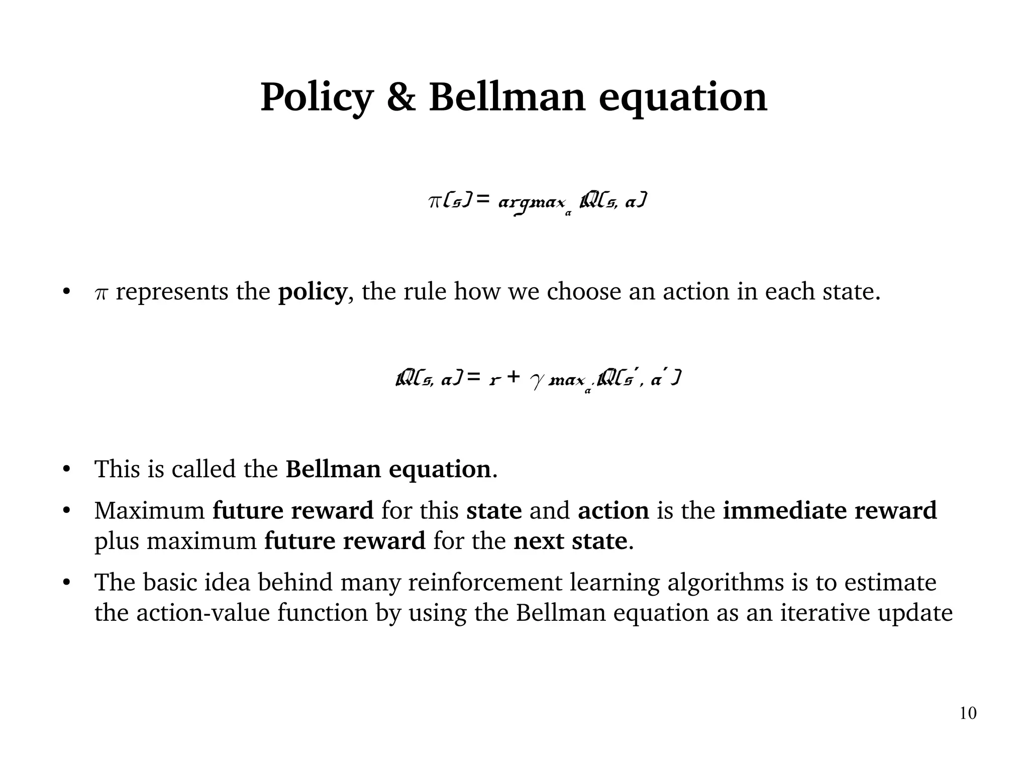 Human-level Control Through Deep Reinforcement Learning (Presentation) | PDF