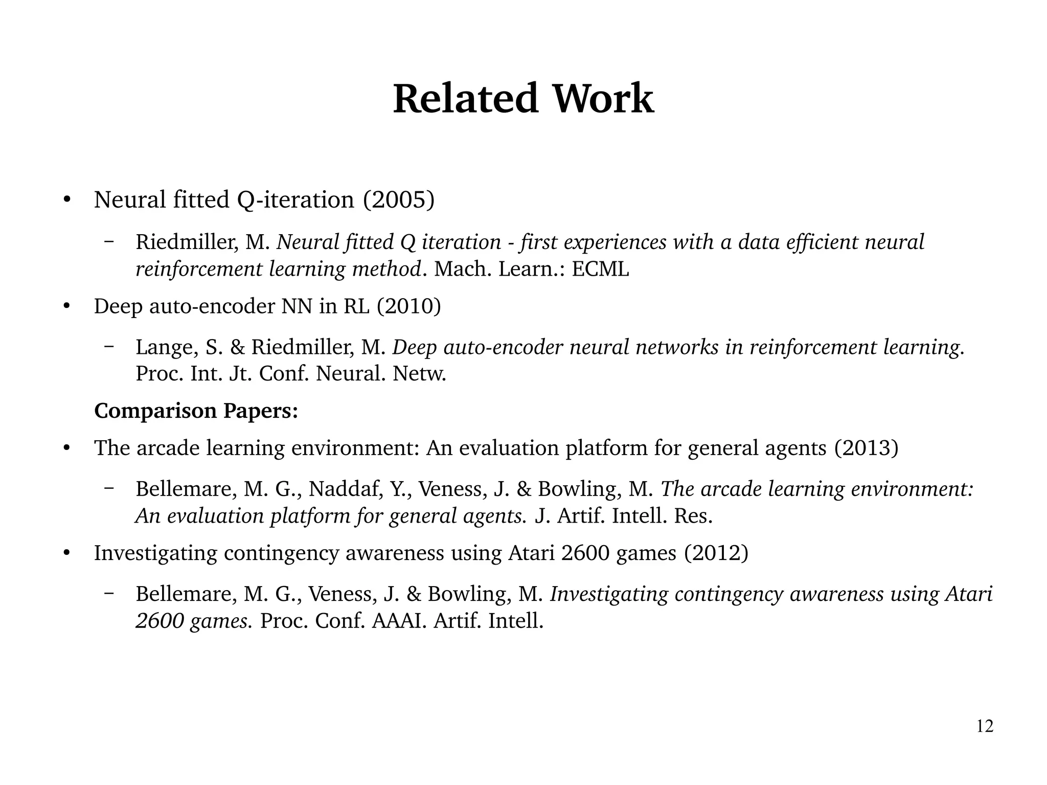 Human-level Control Through Deep Reinforcement Learning (Presentation ...