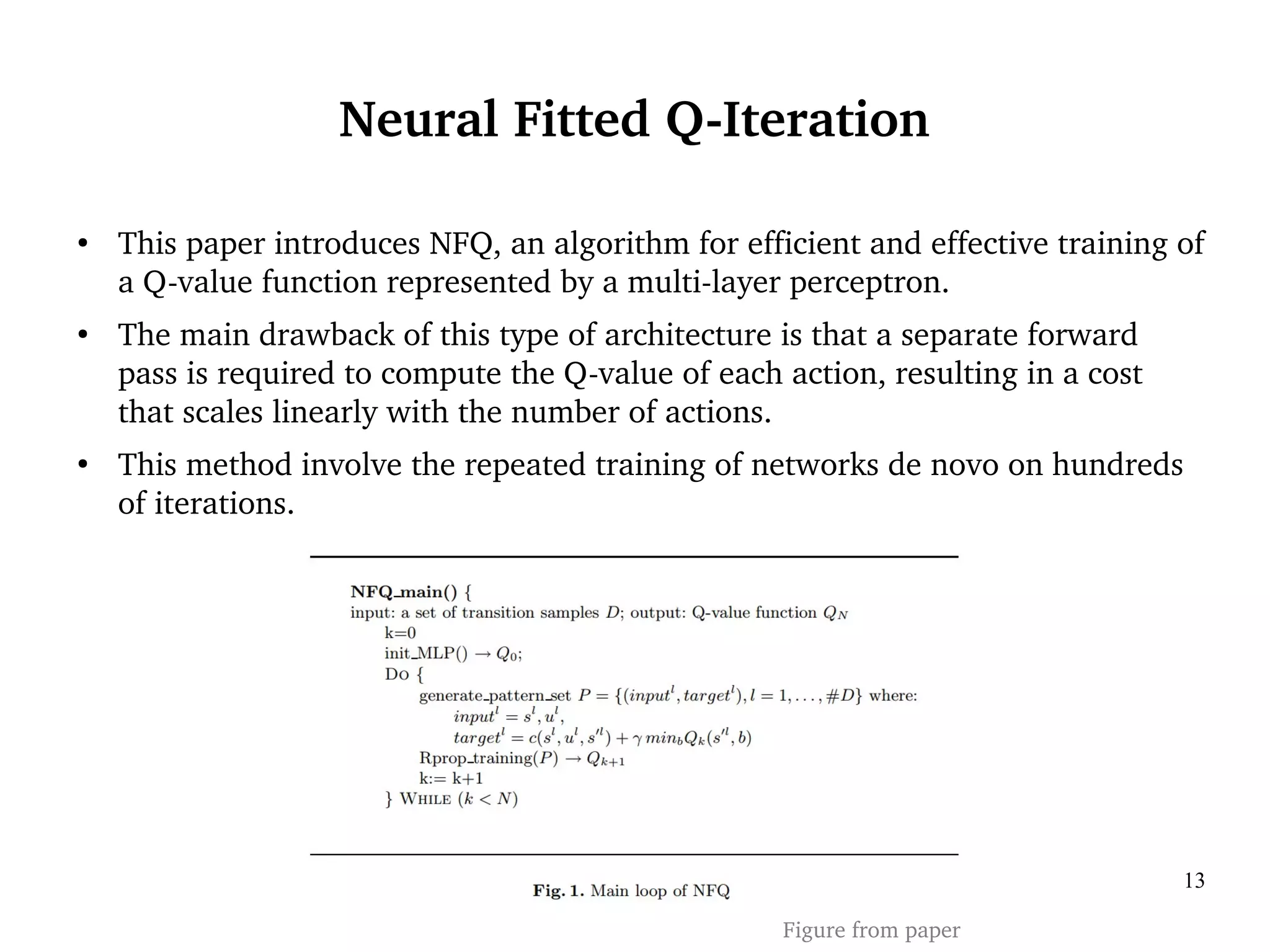 Human-level Control Through Deep Reinforcement Learning (Presentation) | PDF