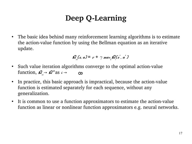 Human-level Control Through Deep Reinforcement Learning (Presentation) | PDF | Artificial ...