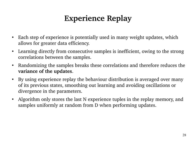 Human-level Control Through Deep Reinforcement Learning (Presentation) | PDF | Artificial ...