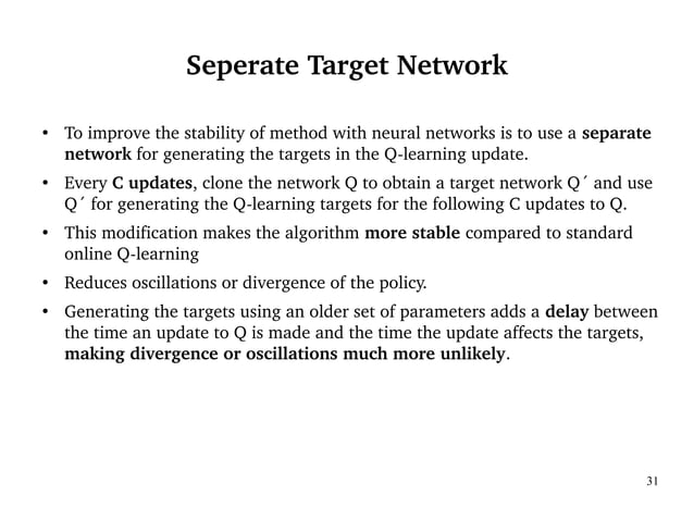 Human-level Control Through Deep Reinforcement Learning (Presentation ...