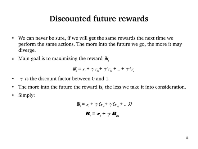 Human-level Control Through Deep Reinforcement Learning (Presentation ...