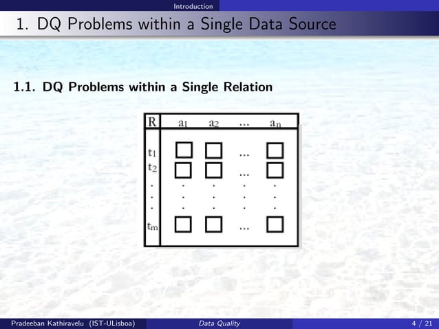 Introduction to Data Quality | PDF