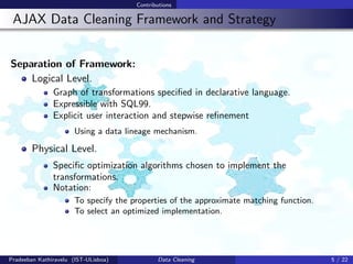 Data Cleaning | PDF | Databases | Computer Software and Applications