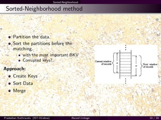 Indexing Techniques for Scalable Record Linkage and Deduplication | PDF