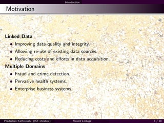 Indexing Techniques for Scalable Record Linkage and Deduplication | PDF