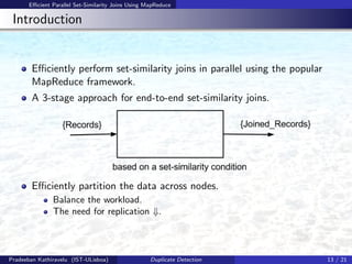 Efficient Duplicate Detection Over Massive Data Sets | PDF