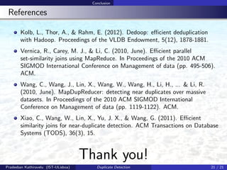 Efficient Duplicate Detection Over Massive Data Sets | PDF | Databases | Computer Software and ...