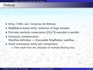 Efficient Duplicate Detection Over Massive Data Sets | PDF | Databases | Computer Software and ...